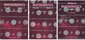 Mathematics class 12th Vol. 1, Vol. 2, and MCQ - by R.D. Sharma (2024-25 Examination): Buy ...
