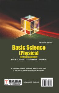 Basic Science - Physics for MSBTE K Scheme (I - Common - 311305): Buy Basic Science - Physics ...