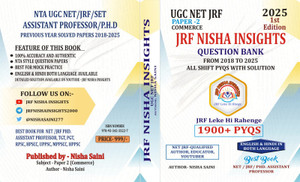 NTA UGC NET / JRF / SET Paper 2 Commerce Question Bank All Shifts PYQs + Solution 2018 to 2025 ...