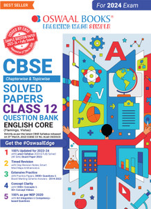 Oswaal Cbse Class 12 English Core Question Bank 2023-24 Book: Buy Oswaal Cbse Class 12 English ...