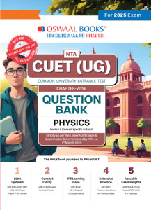 Oswaal Nta Cuet (Ug) Chapterwise Question Bank Physics (for 2025 Exam ...
