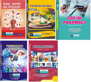 D. PHARM, 1st YEAR NEW SYLLABUS, ER-2020 (SET OF 5 BOOKS -Human Anatomy And Physiology ...