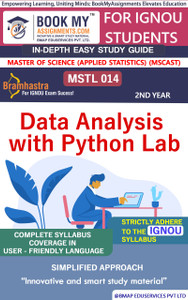 IGNOU MSTL 014 Data Analysis with Python Lab Study Guide (In Depth Guide) for Ignou Student: Buy ...