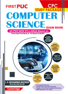CPC First Puc Computer Science Exam Books: Buy CPC First Puc Computer Science Exam Books by ...