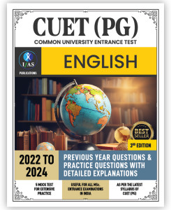 CUET PG English PYQ Book | Previous Year Solved Question Papers - 2025 |(2022 to 2024) with ...