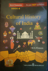 Nep B.A 4th semester DS-7. Cultural History of India: Buy Nep B.A 4th ...