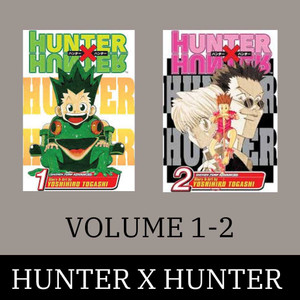 Hunter x Hunter, Manga Combo, Vol. 1 & 2 (English, Paperback, Togashi Yoshihiro): Buy Hunter x ...