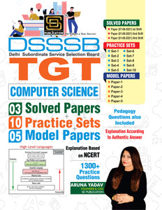 DSSSB TGT Computer Science Exam Preparation Book - 3 Solved Papers (2021) + 10 Practice Sets + 5 ...