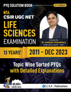 CSIR NET Life Science PYQ Book | Previous Year Solved Papers - NTA UGC CSIR NET Life Sciences ...