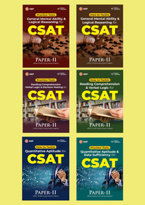GKP UPSC CSAT Paper II 2025 | Set of 6 Books | Master Quantitative Aptitude, General Mental ...