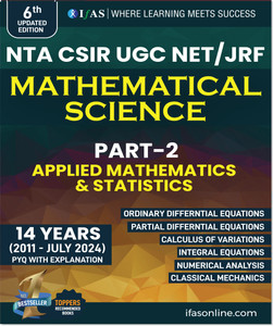 CSIR NET Mathematical Science Mathematics PYQ Book - Applied & Statistics (2011-July 2024 ...