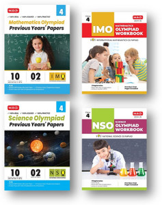 Mtg Class 4 International Mathematics Olympiad (IMO) and National Science Olympiad (NSO) [ 10 ...