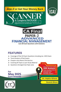 Advanced Financial Management (Paper 2 | CA Final | Gr. I) Scanner - Including questions and ...