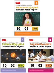MTG IMO-NSO-IEO Class-3 Olympiad Previous Years Papers (2023-2019 Set A ...