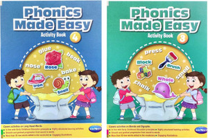 Phonics made easy 3,4 activity book (combo of 2) for kids: Buy Phonics ...