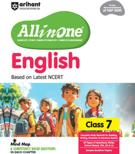 Arihant All in One English for Class 7 | As per Recommendations of NEP 2020 | Based on the ...