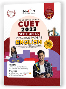 Educart Nta Cuet English Section 1a Practice Papers Book for July 2022 ...