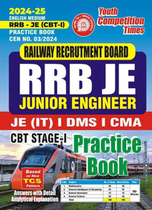 RRB JE CBT Stage 1 (Englsih Medium) Practice Book 2024-25: Buy RRB JE CBT Stage 1 (Englsih ...