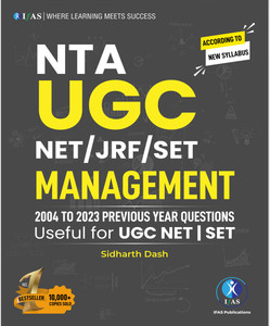 UGC NET Management Paper 2 Book | Previous Year Solved Papers - (Last 20 Years) Unit Wise Sorted ...