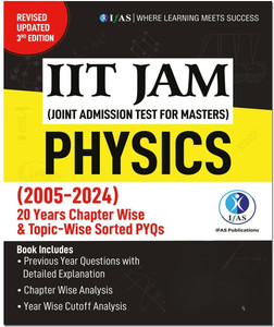 IIT JAM Physics - PYQ Book 2026 | Topic Wise Sorted with Detailed Solutions (2005 to 2024) | IIT ...