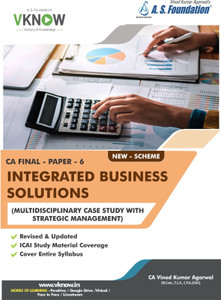 CA Final Paper - 6 Integrated Business Solutions (IBS) Book - CA Final Paper - 6 Integrated ...