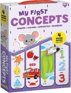 My First Learning Library: Colors, Shapes, Numbers & Opposites: Buy My ...
