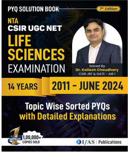 CSIR NET Life Science PYQ Book Previous Year Solved Papers 2011 To
