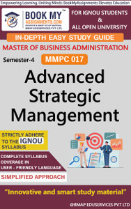 IGNOU MMPC 017 Advanced Strategic Management In Depth Guide For Ignou Student: Buy IGNOU MMPC ...