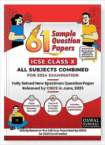 Icse 61 Sample Question Papers for 2024 Examination : Class X (Edition: Buy Icse 61 Sample ...