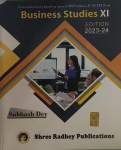 Business Studies Class 11 Edition 2023 To 2024 By Subhash Dey (For Set Of 2 Book): Buy Business ...