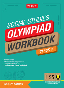 MTG International Social Studies Olympiad (ISSO) Workbook Class 4 - Chapterwise MCQs & Previous ...