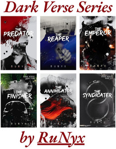 Dark Verse Series Set of 6 Books The Predator + The Reaper + The Emperor + The Finisher + The ...