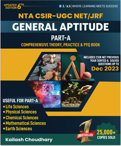 CSIR NET General Aptitude (Part-A) - Comprehensive Theory & Practice Book with Solved Question ...