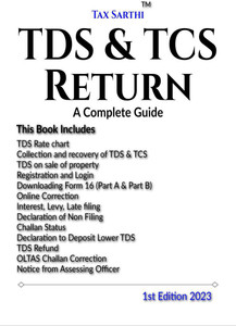 TDS & TCS Return | A Complete Guide | 1st Edition 2023: Buy TDS & TCS Return | A Complete Guide ...