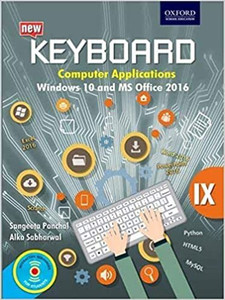 Keyboard Computer Applications for Class 9 by Oxford (Windows 10 & MS Office 2016): Buy Keyboard ...