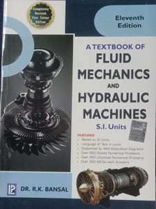 A TEXTBOOK OF FLUID MECHANICS AND HYDRAULIC MACHINES S.I. UNITS: Buy A TEXTBOOK OF FLUID ...