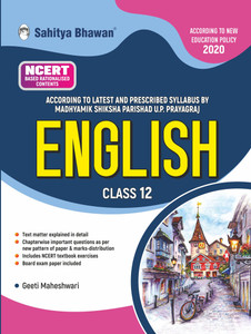 Sahitya Bhawan Topic Wise Textbook Class 12 English based on NCERT for UP Board, other state ...