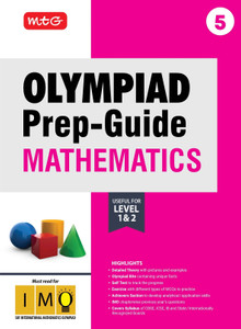 MTG Olympiad Prep-Guide Class 5 Mathematics (IMO) - Detailed Theory, IMO Chapterwise Previous ...