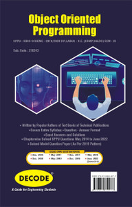 Object Oriented Programming For SPPU 19 Course SE III Comp AI DS