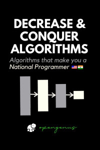 Decrease and Conquer Algorithms: Buy Decrease and Conquer Algorithms by Aditya Chatterjee at Low ...