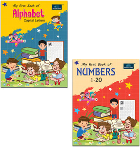 My First Writing Books For Kids - Set Of 2 Books - Capital Letters ...