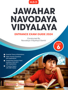 MTG Jawahar Navodaya Vidyalaya (JNV) Class 6 Guide & Practice Set Book with Chapterwise Previous ...