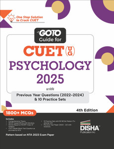 Go to Guide for Cuet (Ug) Psycology 2024 with Previous Year Questions: Buy Go to Guide for Cuet ...