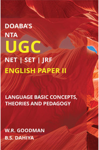 Doaba?s NTA UGC NET | SET | JRF English Paper II ? Language Basic Concepts, Theories, and ...