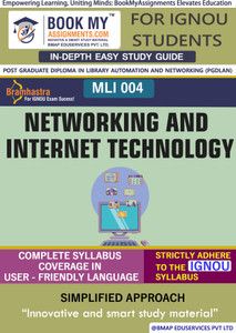 IGNOU MLI 4 Networking and Internet Technology Study Material (In Depth Guide) For Ignou Student ...