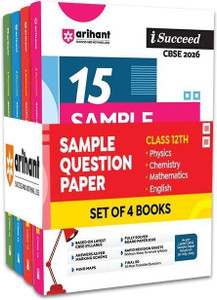 Arihant i-Succeed CBSE Sample Question Papers 2026 Physics, Chemistry ...