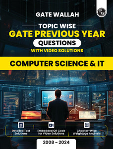 PW GATE WALLAH Topicwise Previous Year Questions-Computer Science & IT: Buy PW GATE WALLAH ...