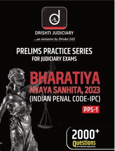 DRISHTI Judiciary PPS 1 Bharatiya Nyaya Sanhita 2023 Indian Penal Code IPC | Prelims Exam Books ...