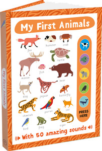 My First Animals Sound Book | With 50 Amazing Sounds Book for Kids ...
