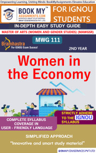 IGNOU MWG 111 Women in the Economy Study Material (In Depth Guide) For Ignou Student: Buy IGNOU ...